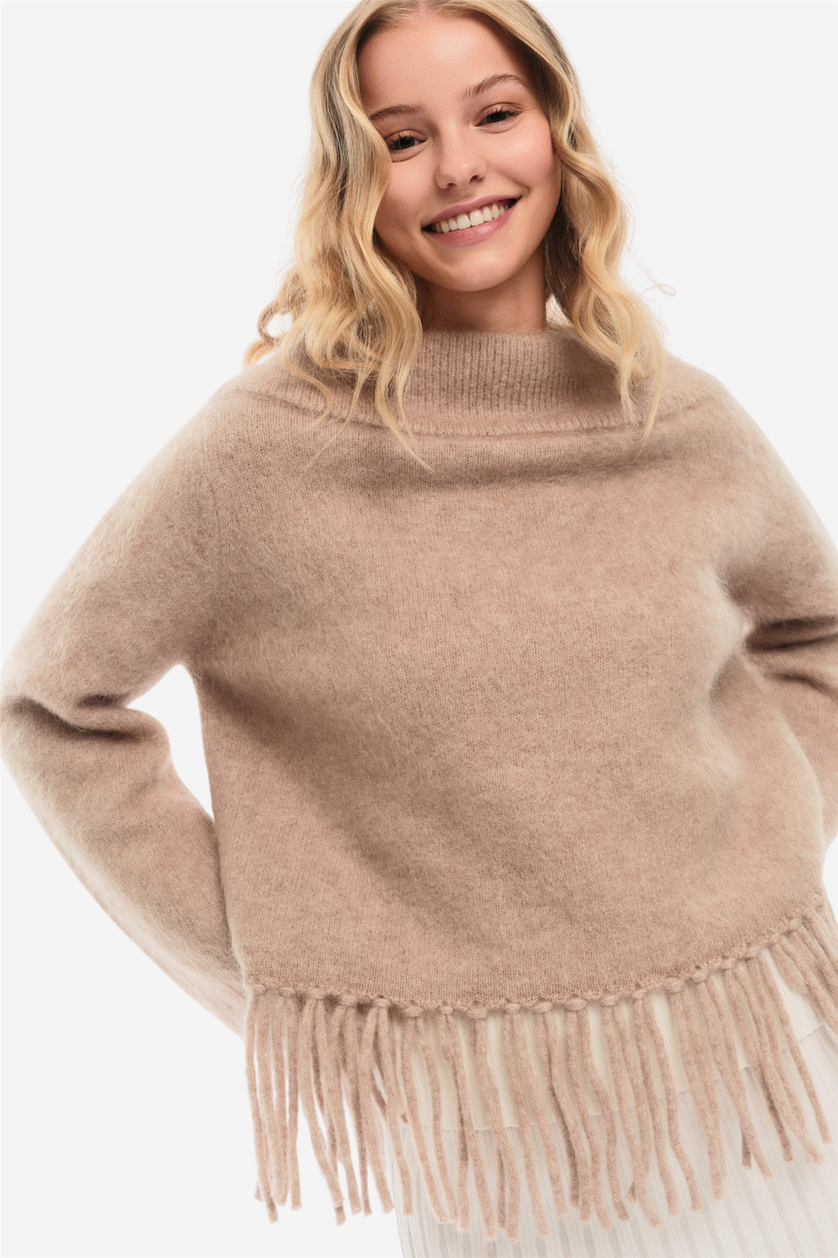 Gine Chunky Sweater Hazel Beige – Me & My Cousin