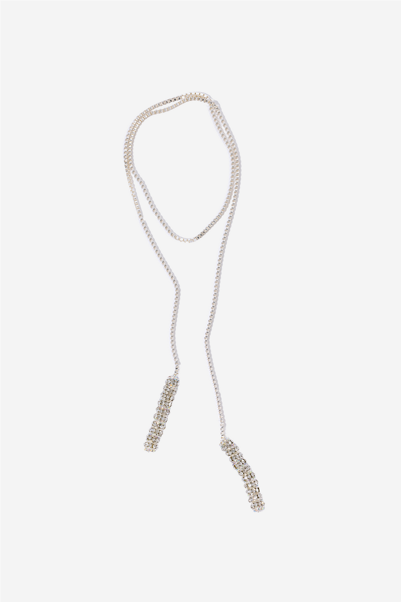 Dracula Rope Long Silver | Me & My Cousin