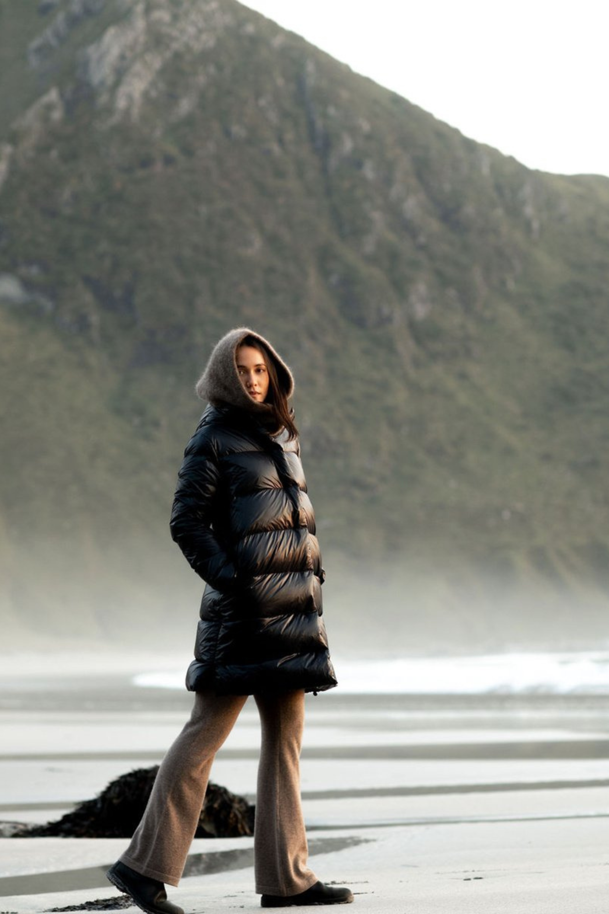 Kayla Down Jacket Black – Me & My Cousin