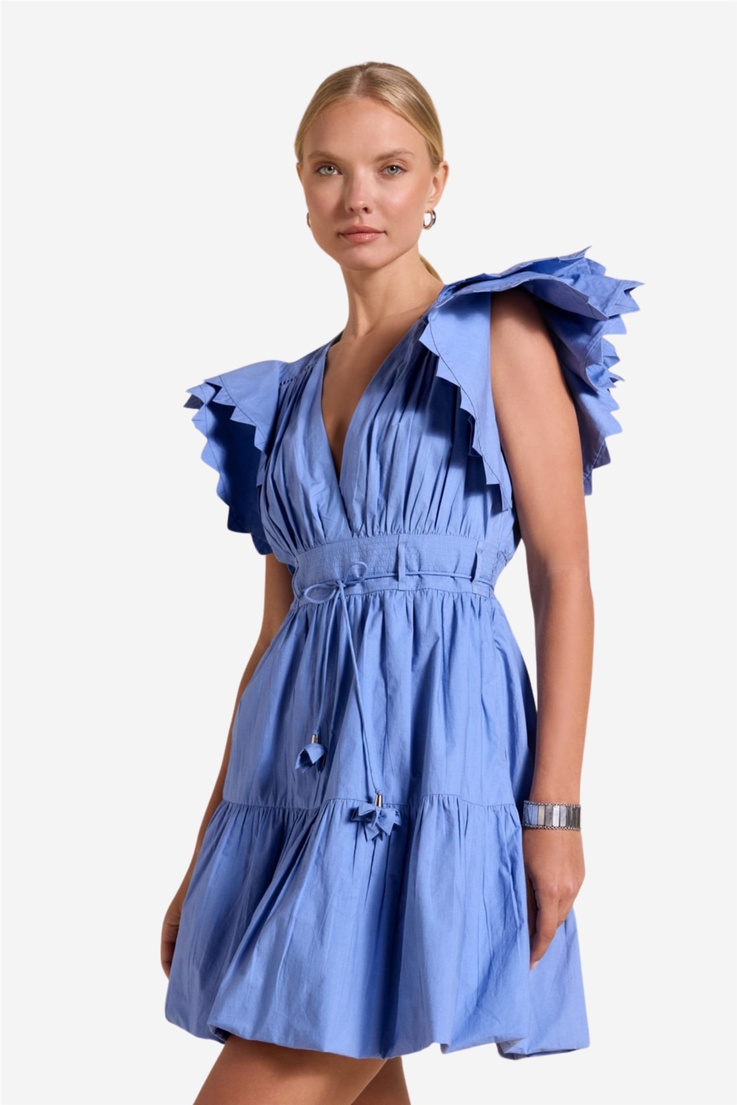 Sandy Lane Dress Baley Blue – Me & My Cousin